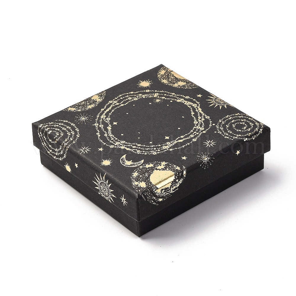 Wholesale Sun Moon Star Printed Cardboard Gift Boxes - Pandahall.com