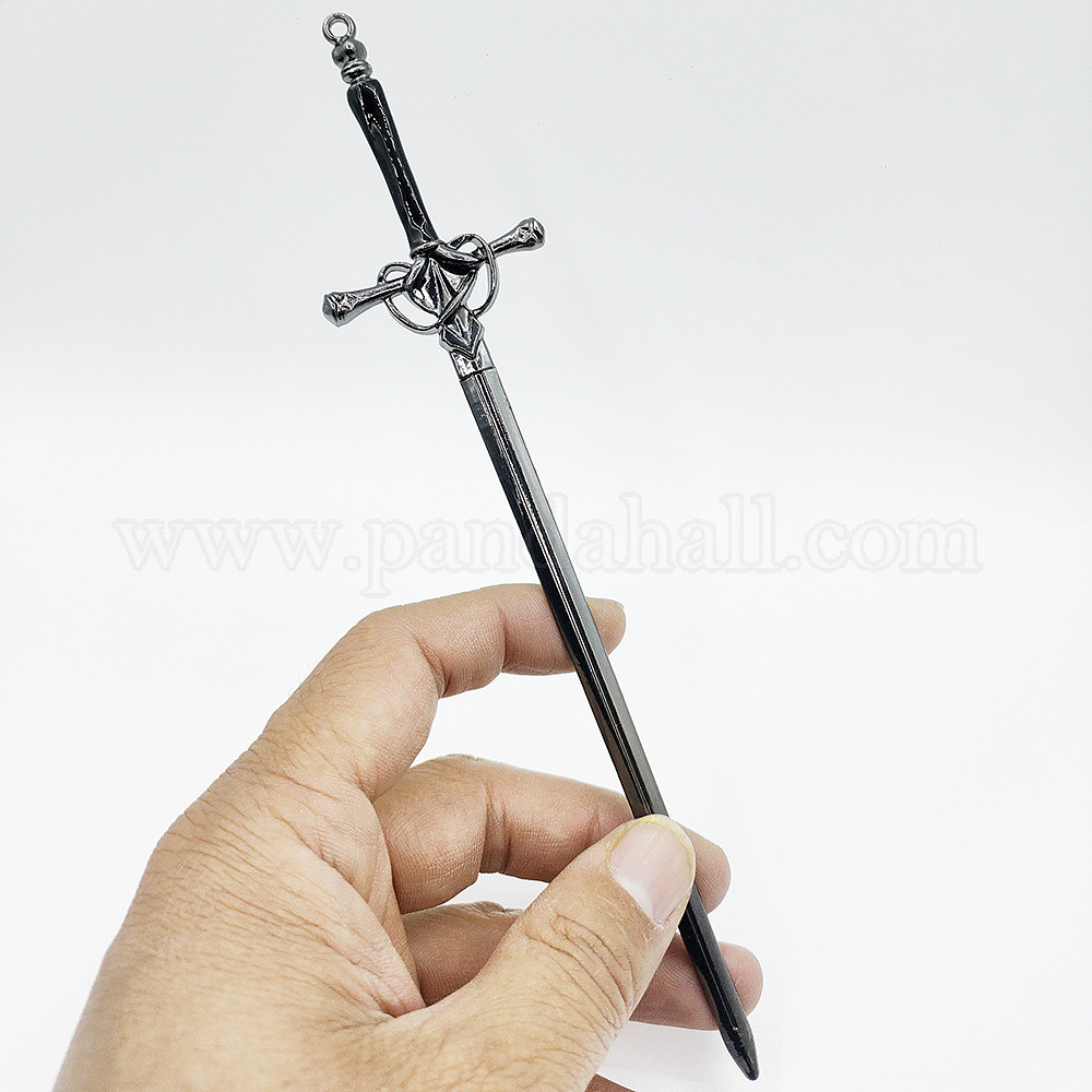 Wholesale Alloy Flow Su Sword Hairpin Ancient Costume Headwear Hairpin ...