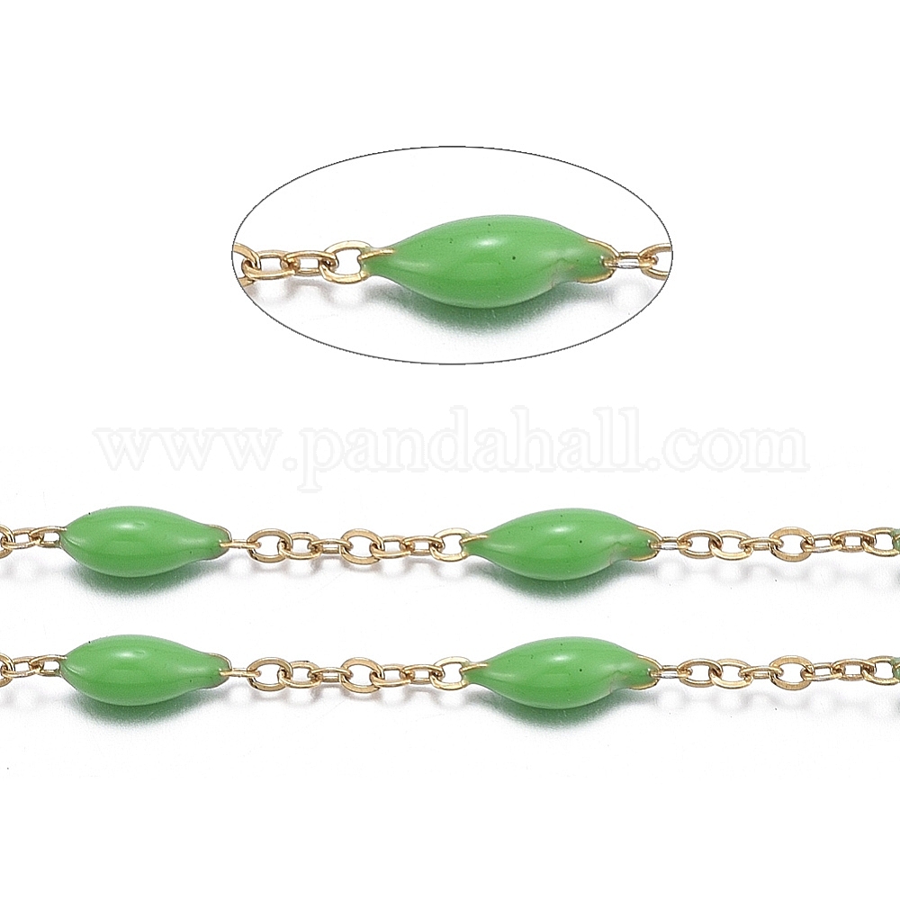 Wholesale Handmade Enamel Beaded Chains - Pandahall.com