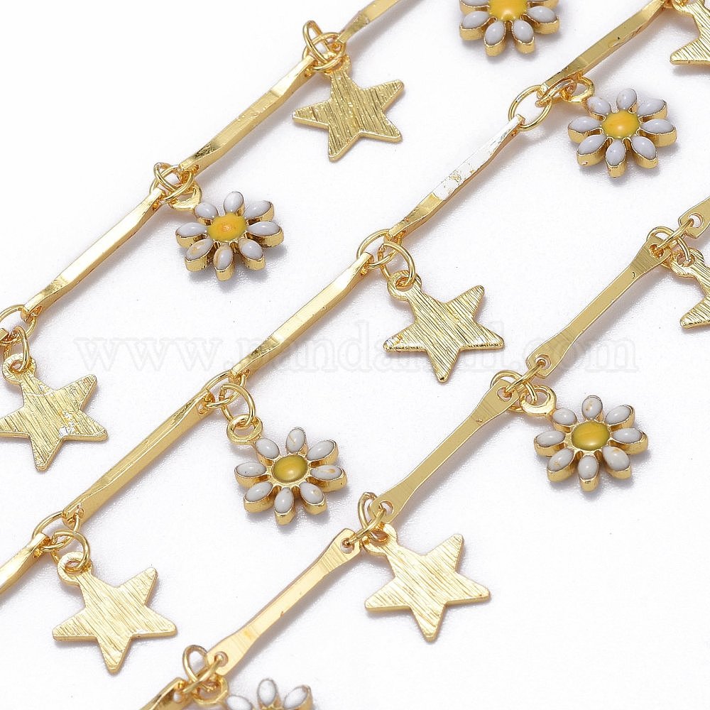 Wholesale Handmade Brass Bar Link Chains - Pandahall.com