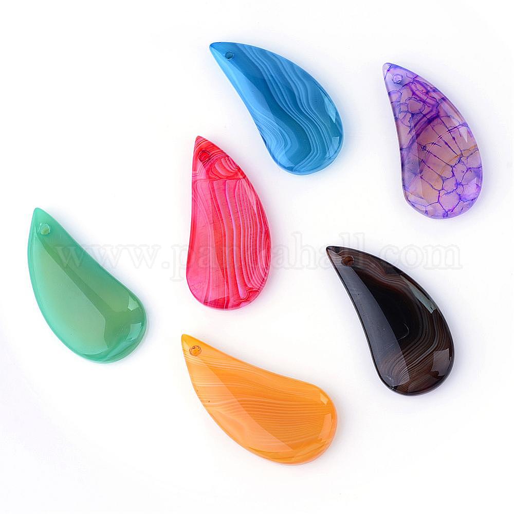 Wholesale Natural Agate Pendants - Pandahall.com