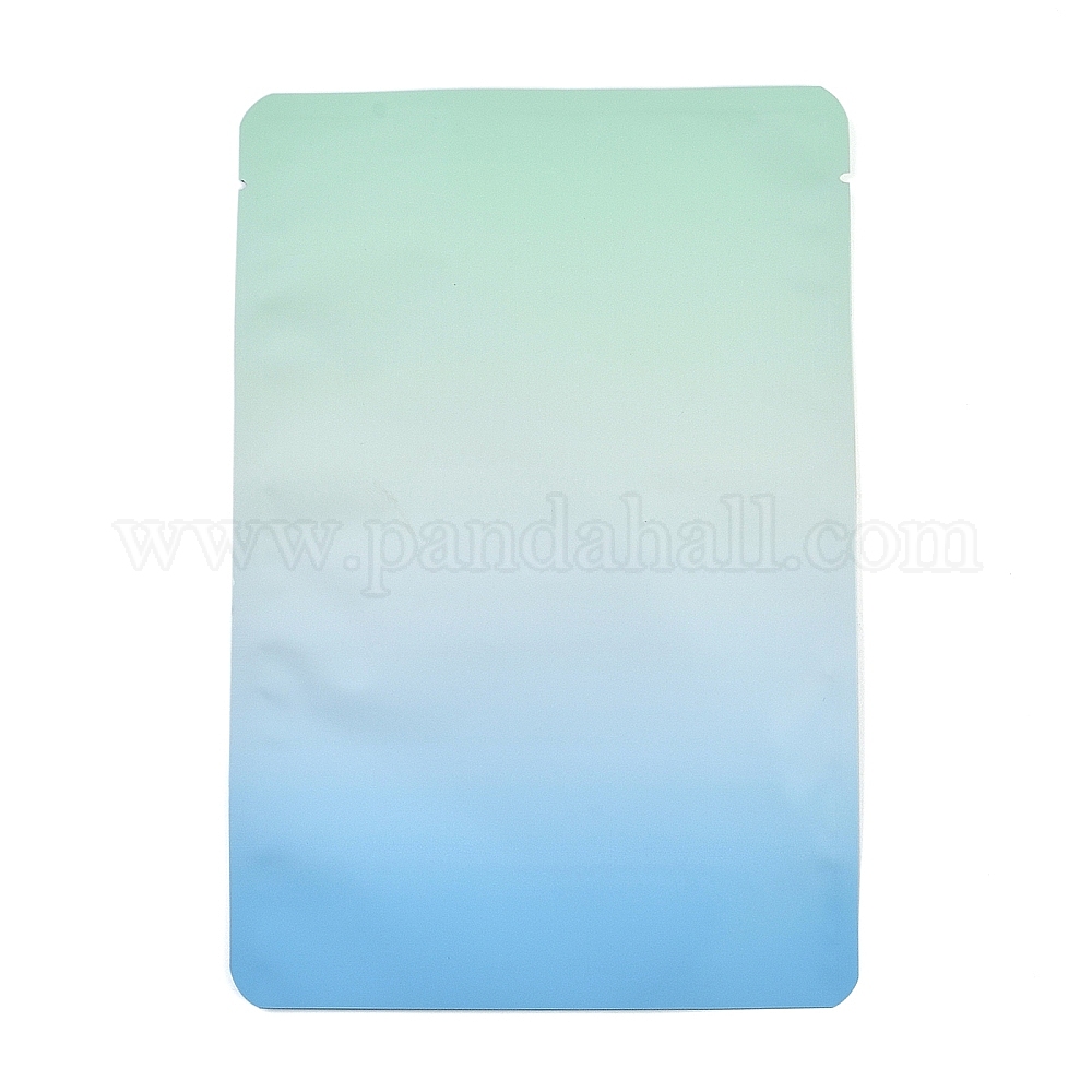 Wholesale Two Tone Rectangle Plastic Zip Top Gift Bags - Pandahall.com