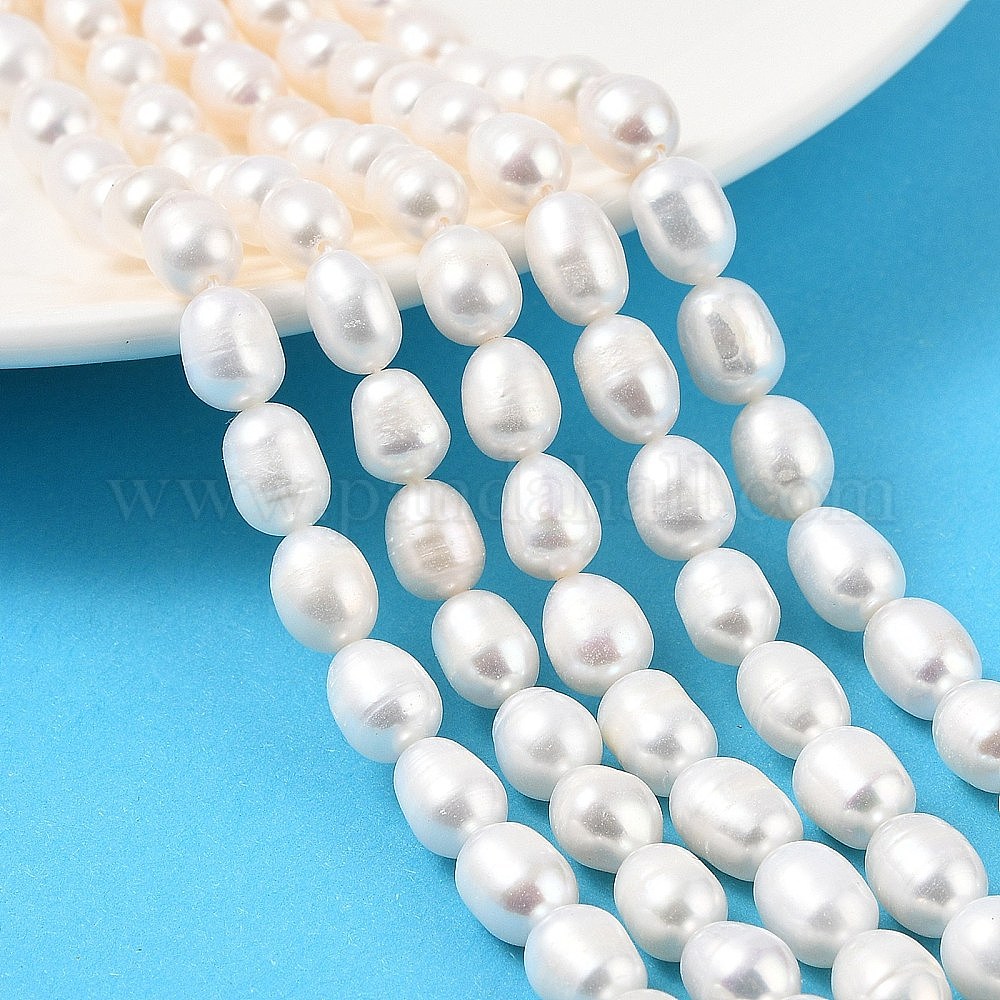Wholesale Natural Cultured Freshwater Pearl Beads Strands - Pandahall.com
