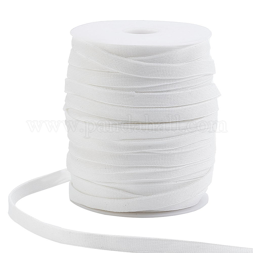 Wholesale 50M Flat Polyester Cord - Pandahall.com