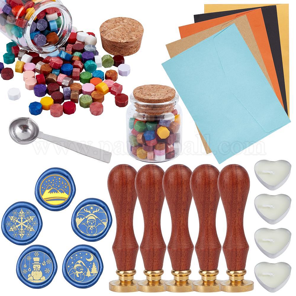 Wholesale DIY Wax Seal Stamp Kits - Pandahall.com
