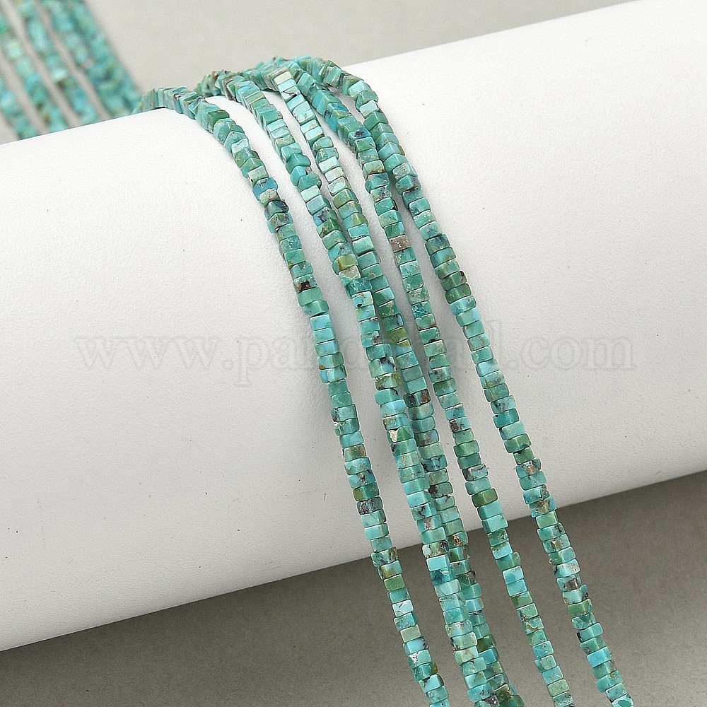Wholesale Natural HuBei Turquoise Beads Strands - Pandahall.com