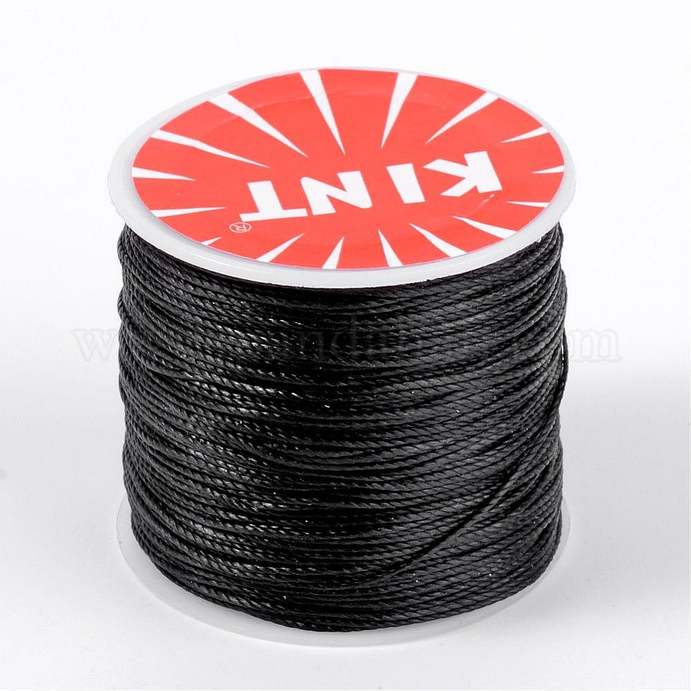 Wholesale Round Waxed Polyester Cords - Pandahall.com
