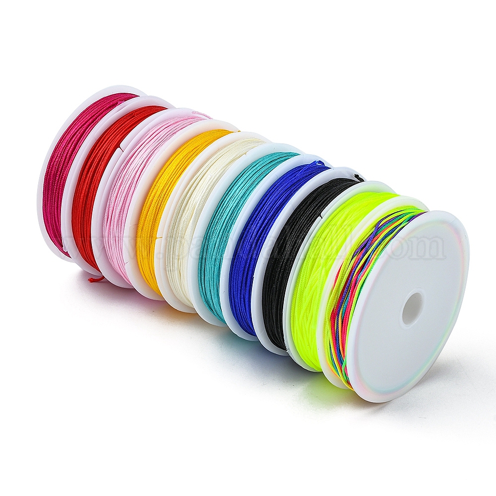 Wholesale 10 Rolls 10 Colors Nylon Thread - Pandahall.com