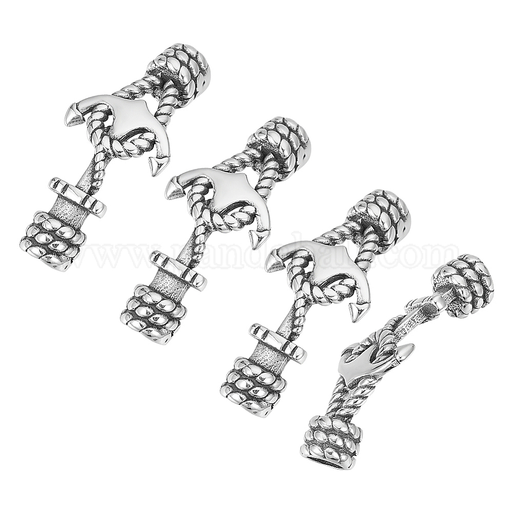 Wholesale 316 Surgical Stainless Steel Rope & Anchor Toggle Clasps ...