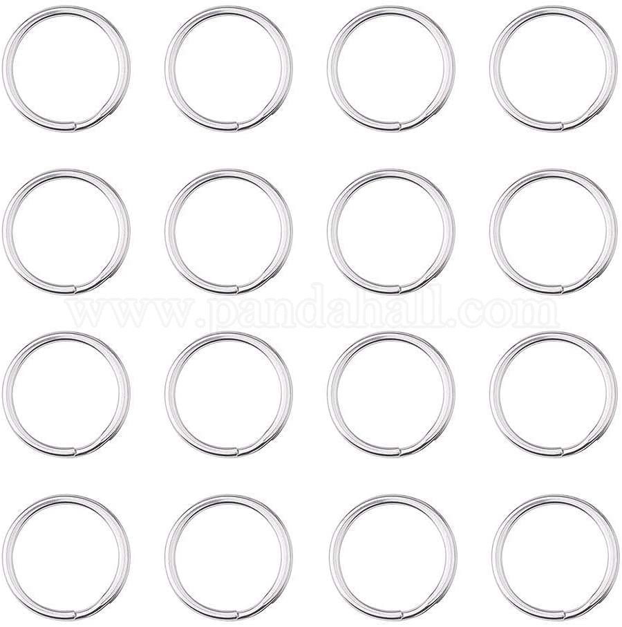 Wholesale 304 Stainless Steel Split Key Rings - Pandahall.com