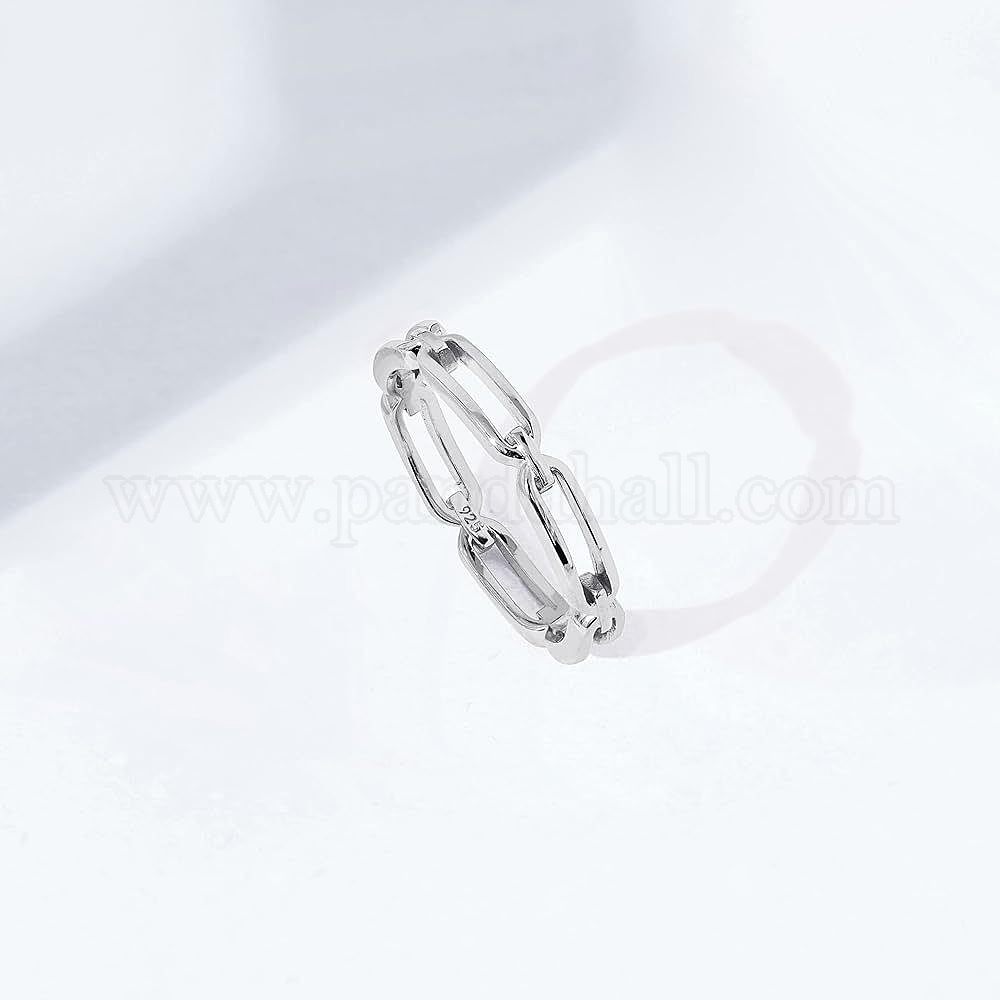 Wholesale Simple Style 925 Sterling Silver Finger Rings - Pandahall.com