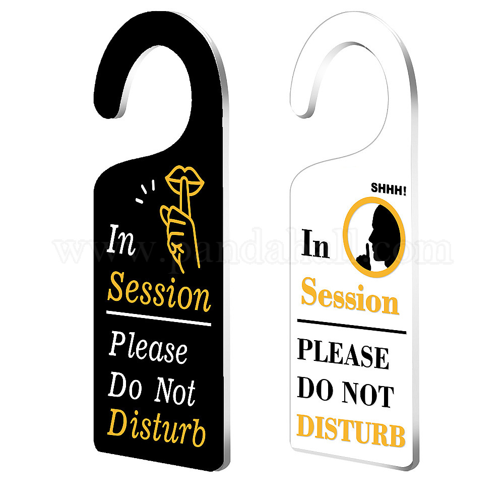 Wholesale Acrylic Notice Door Hanger Sign - Pandahall.com