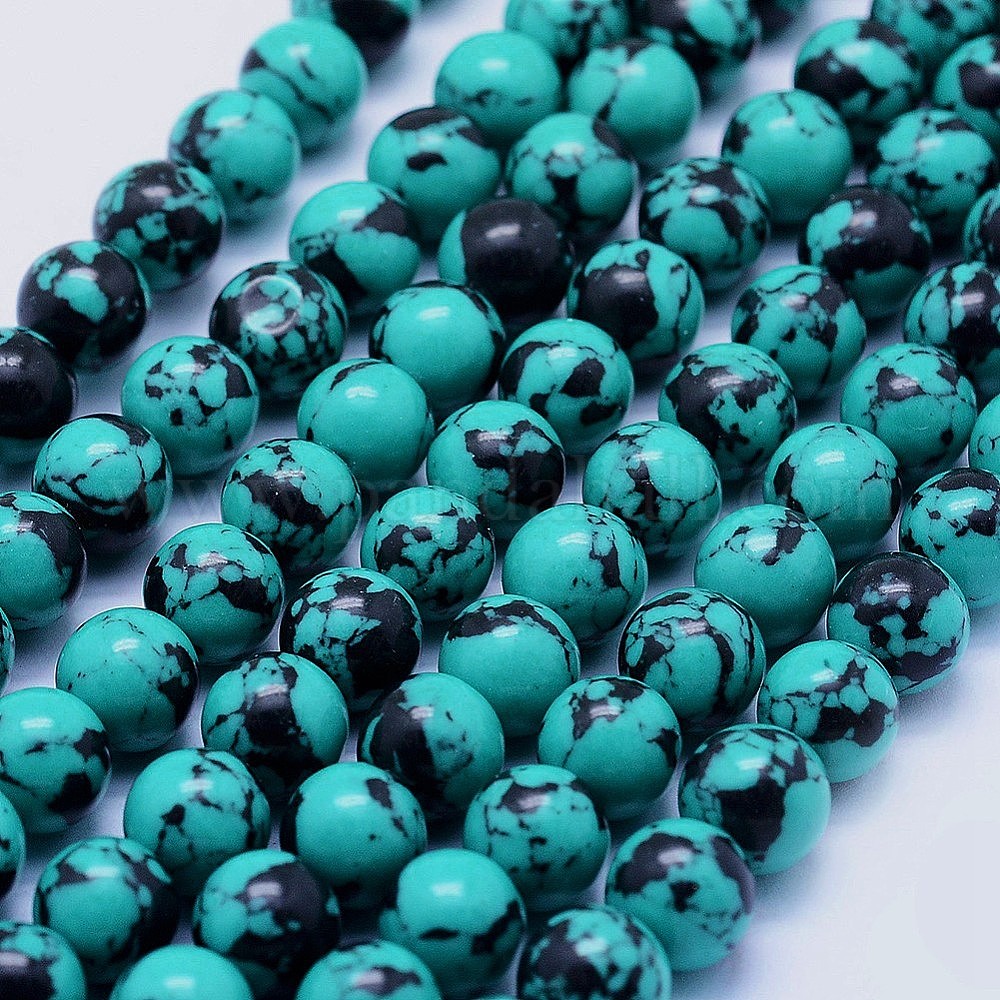 Wholesale Synthetic Turquoise Beads Strands - Pandahall.com