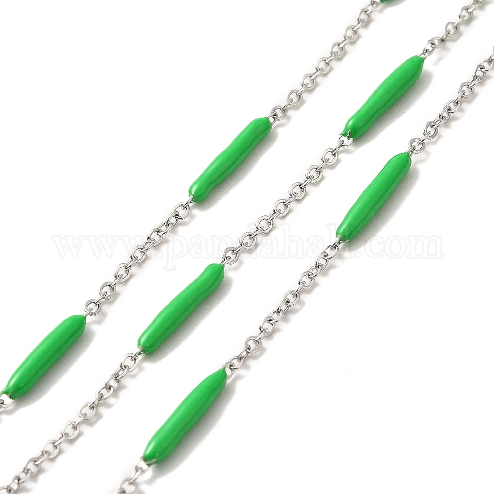 Wholesale Enamel Column Link Chains - Pandahall.com