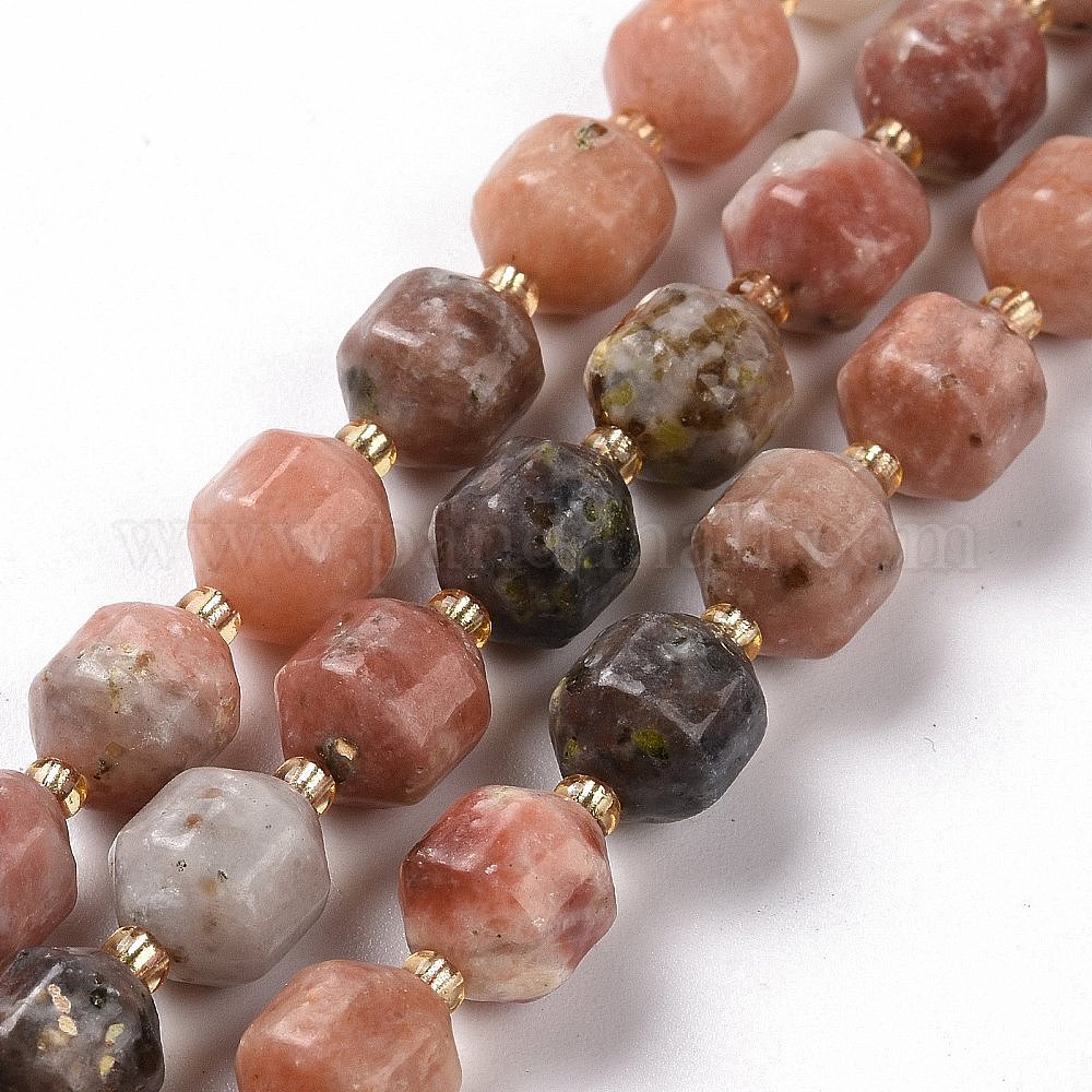 Wholesale Natural Plum Blossom Jasper Beads Strands - Pandahall.com