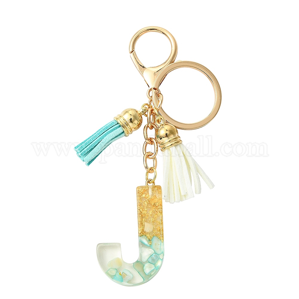 Wholesale Transparent Epoxy Resin Pendant Keychains - Pandahall.com