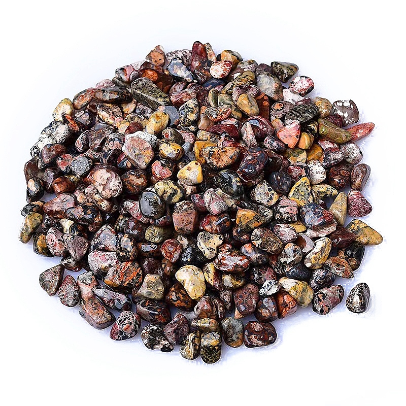 Wholesale Natural Leopard Skin Jasper Tumbled Chips - Pandahall.com