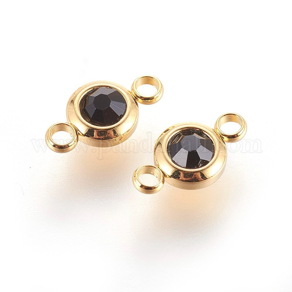 Wholesale 304 Stainless Steel Rhinestone Links connectors - Pandahall.com