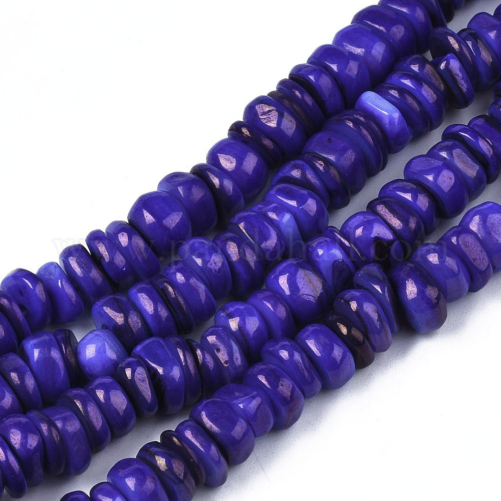 Wholesale Natural Trochid Shell/Trochus Shell Beads Strands - Pandahall.com
