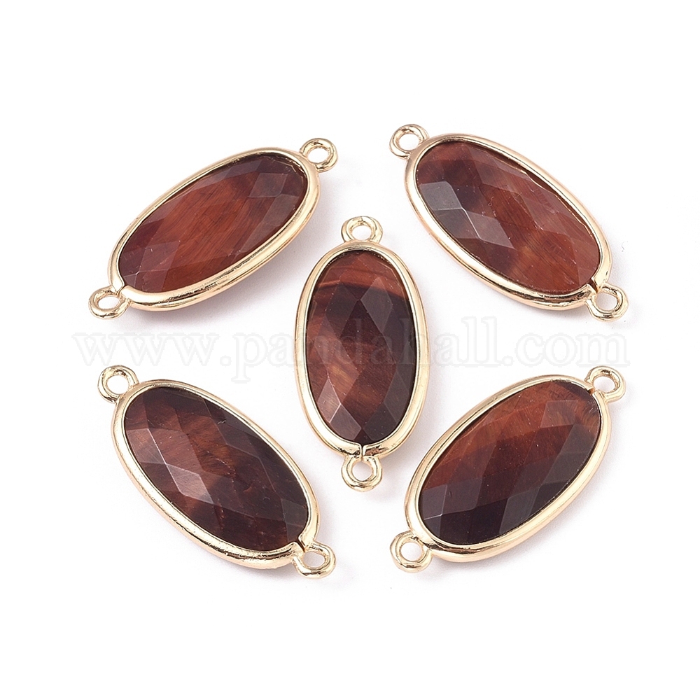 Wholesale Natural Tiger Eye Links connectors - Pandahall.com