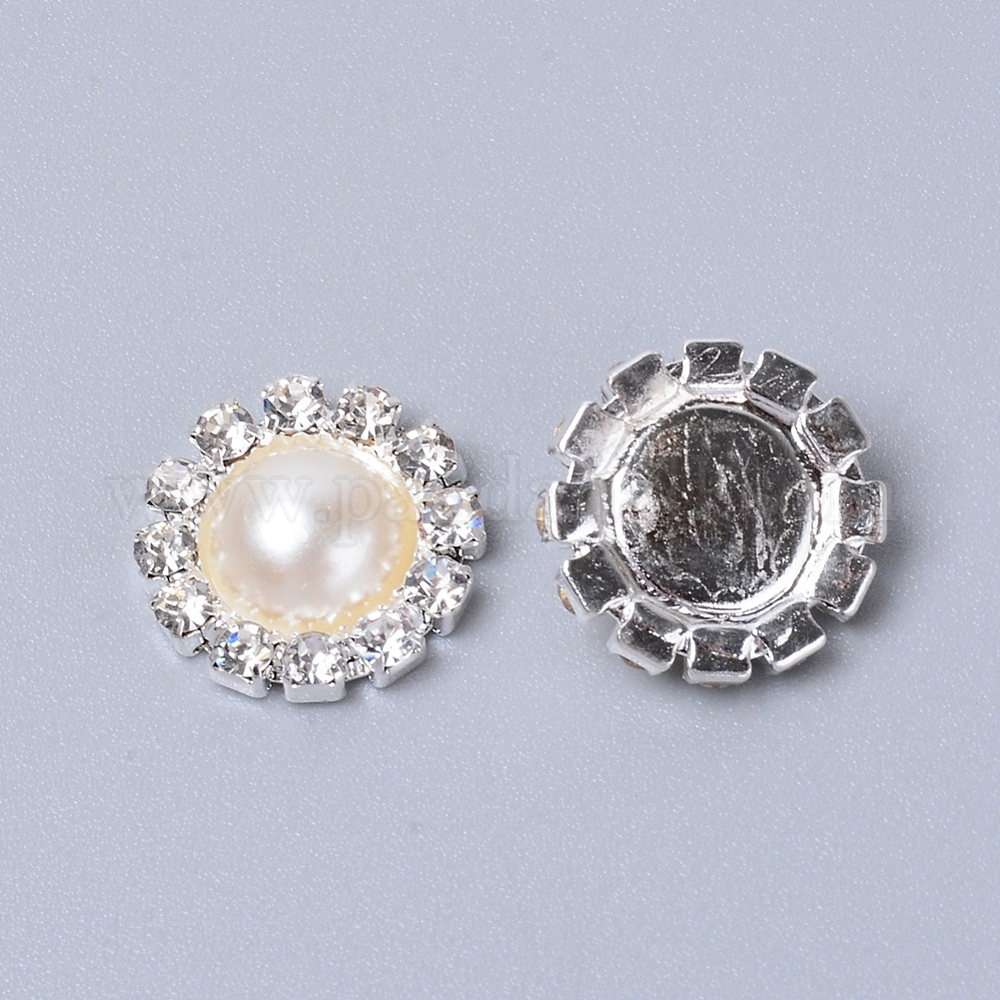 Wholesale Alloy Crystal Rhinestone Cabochons - Pandahall.com