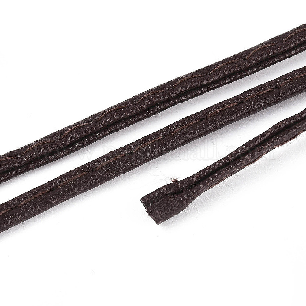 Wholesale Flat PU Leather Double Fold Bias Tape with Welting Cord ...