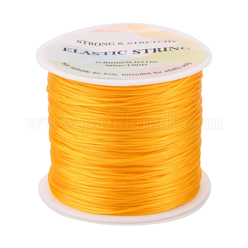 Wholesale Flat Elastic Crystal String - Pandahall.com