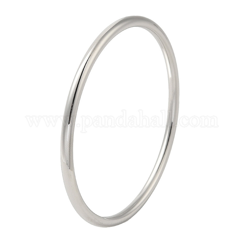 Wholesale Non-Tarnish 304 Stainless Steel Simple Roung Ring Bangles for ...