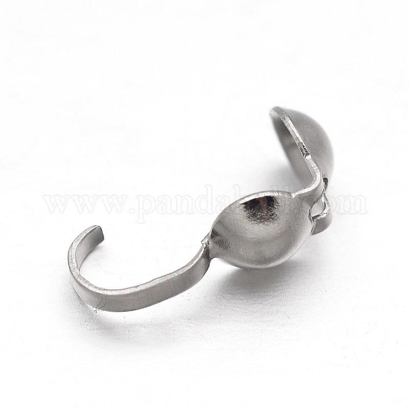Wholesale Tarnish Resistant 304 Stainless Steel Bead Tips - Pandahall.com