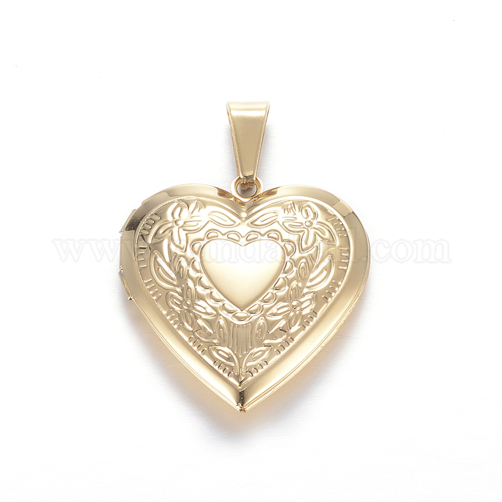 Wholesale Ion Plating(IP) 316 Surgical Stainless Steel Locket Pendants ...