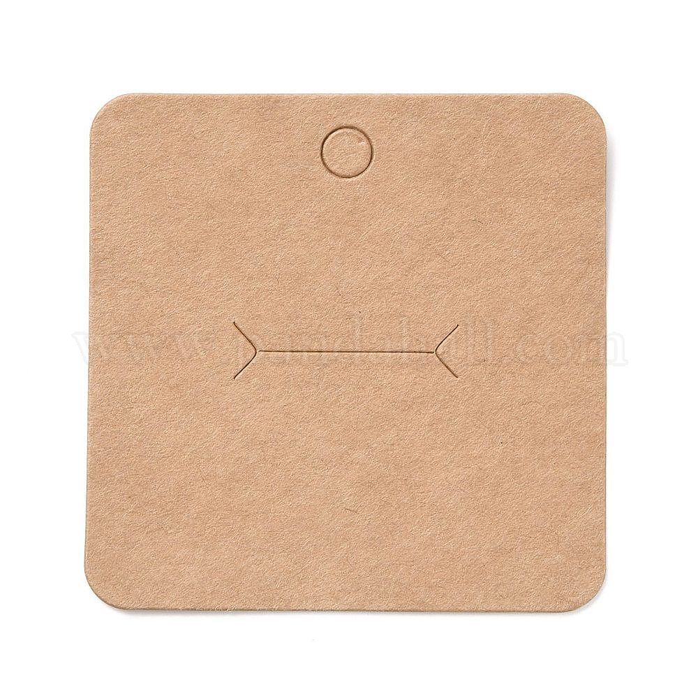 Wholesale Blank Kraft Paper Finger Rings Display Cards - Pandahall.com