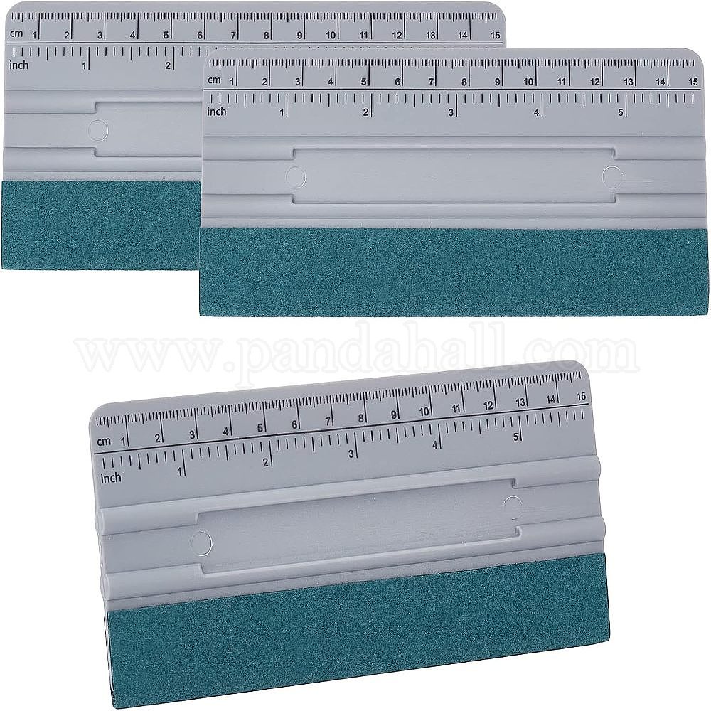 Wholesale 3Pcs Vinyl Wrap Squeegee with Ruler - Pandahall.com
