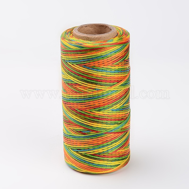 Wholesale Flat Waxed Polyester Cords - Pandahall.com