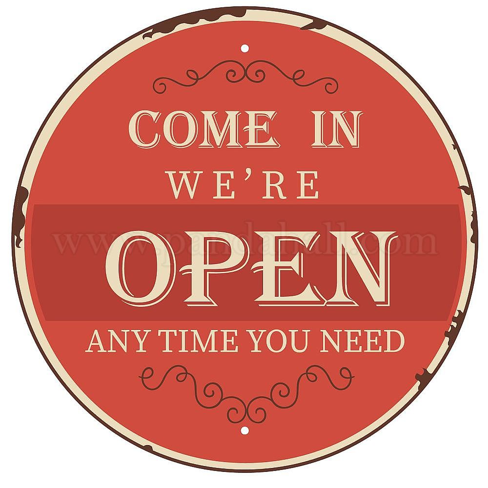 Wholesale Vintage Metal Tin Sign - Pandahall.com