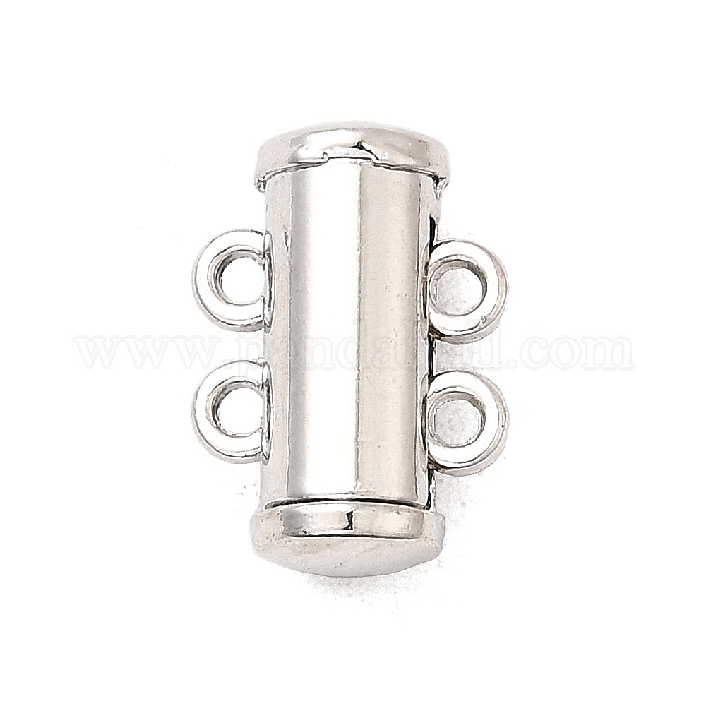 Wholesale Brass Slide Lock Clasps - Pandahall.com