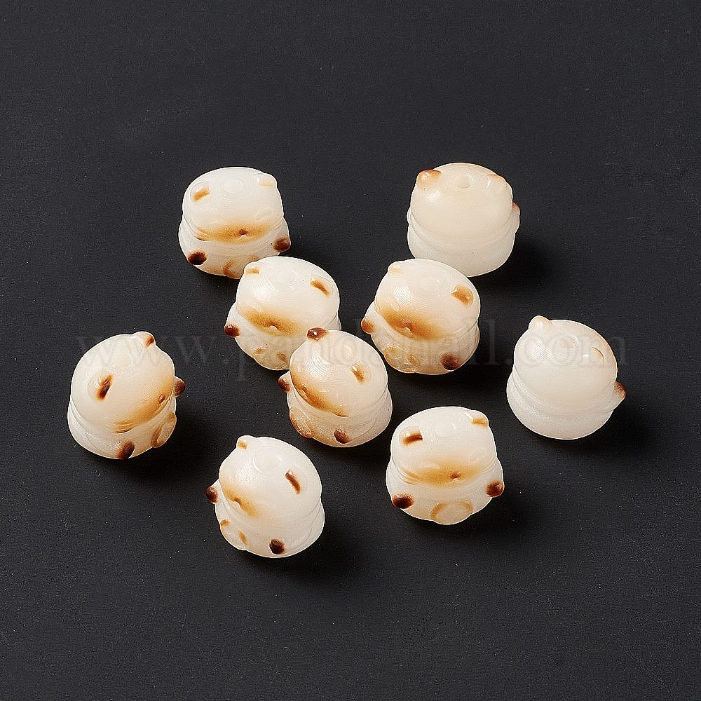 Wholesale Carved Natural Bodhi Root Beads - Pandahall.com