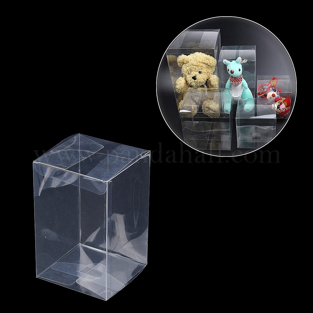 Wholesale Rectangle Transparent Plastic PVC Box Gift Packaging ...
