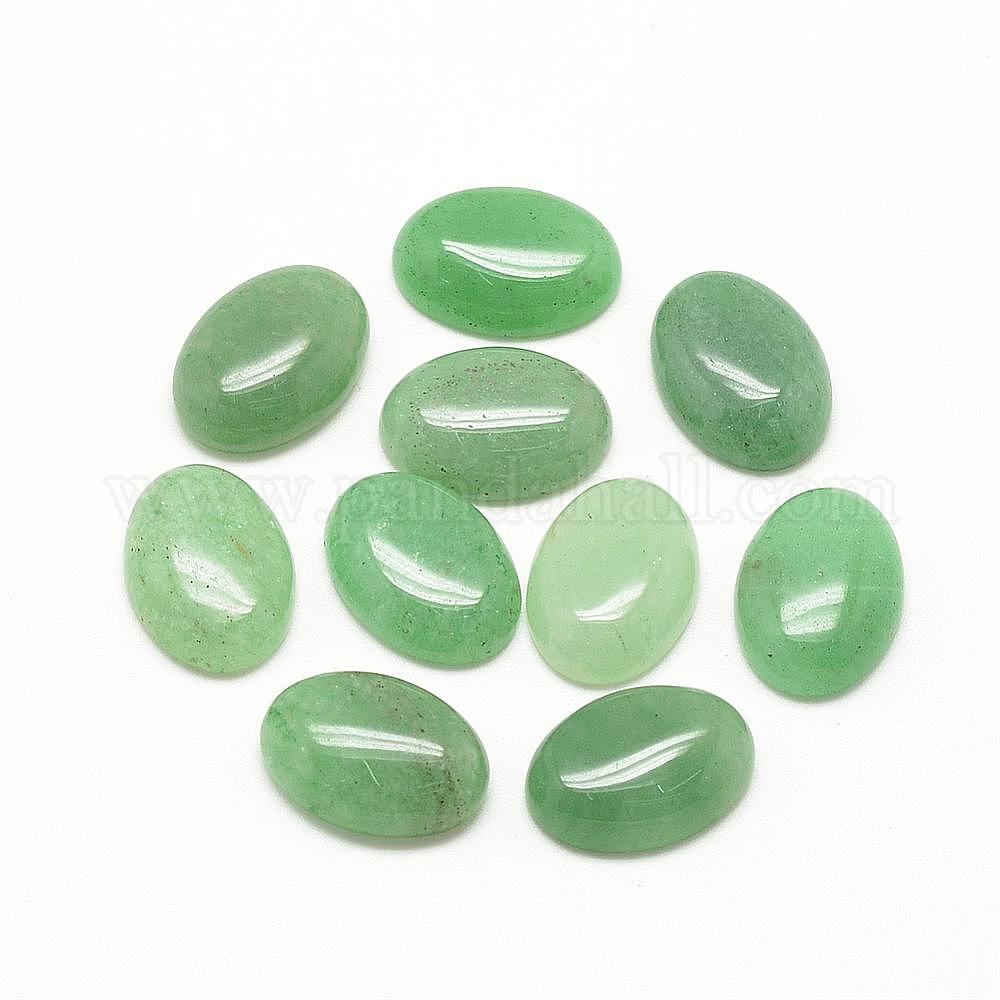 Wholesale Natural Green Aventurine Cabochons - Pandahall.com