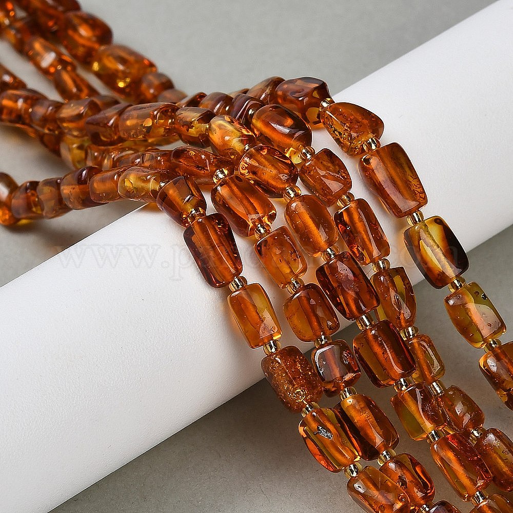 Wholesale Natural Amber Beads Strands - Pandahall.com