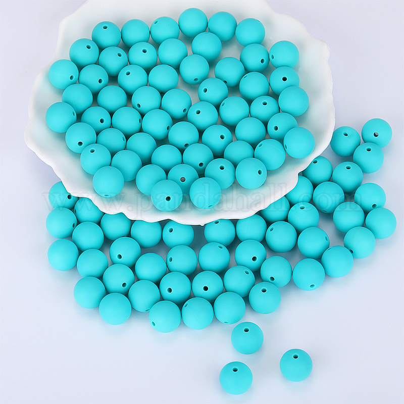 Wholesale Round Silicone Focal Beads - Pandahall.com