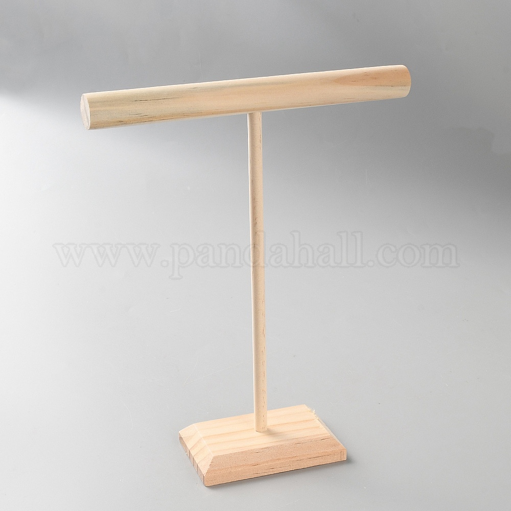 Wholesale T-Bar Wooden Bracelet Display Stands - Pandahall.com