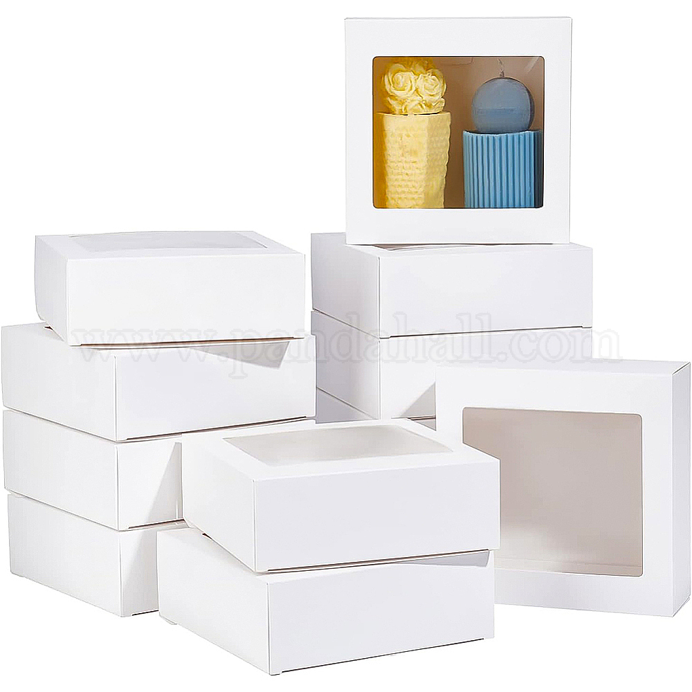 Wholesale Square Foldable Creative Cardboard Box - Pandahall.com