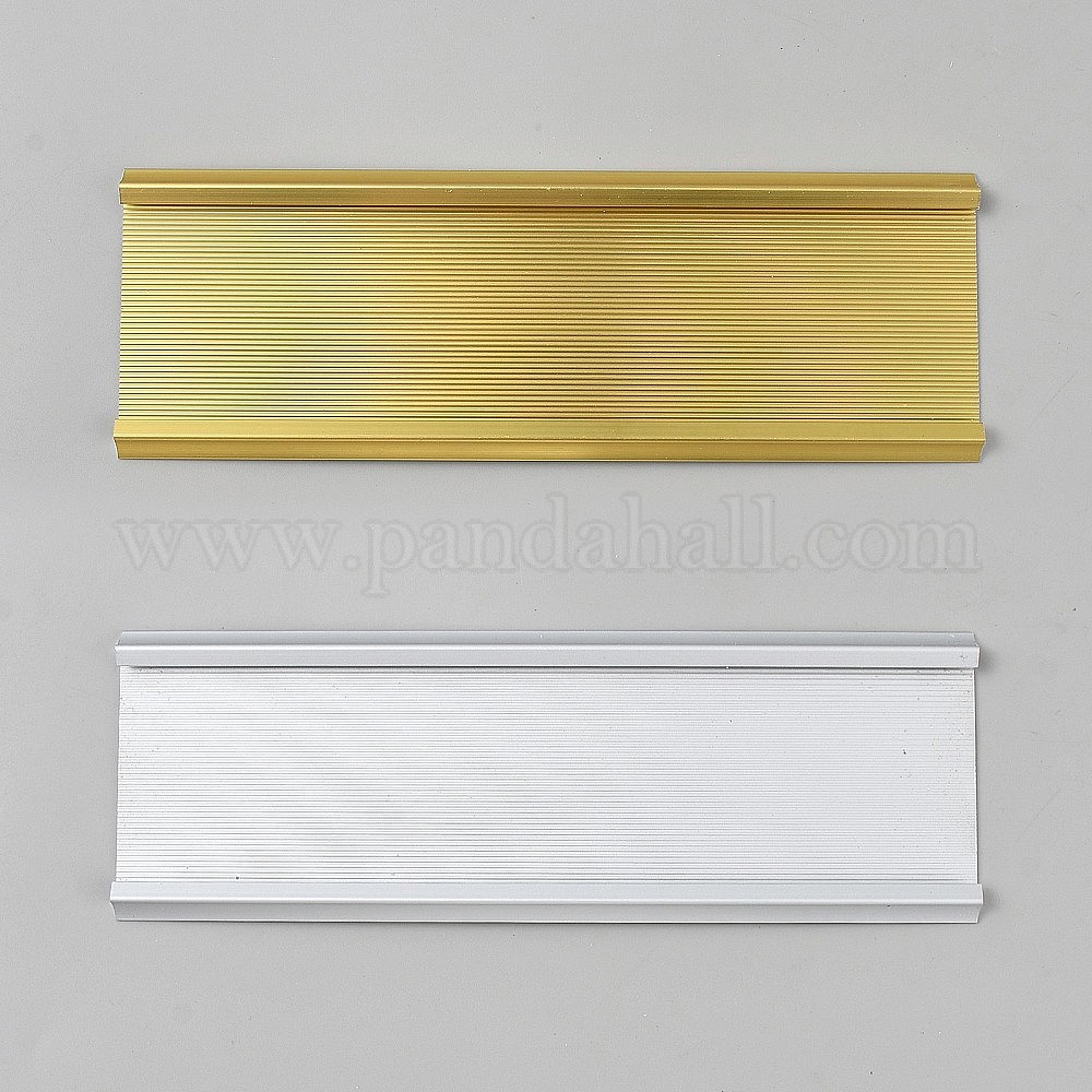 Wholesale 6Sets 2 Colors Aluminium Alloy Commodity Label Display ...