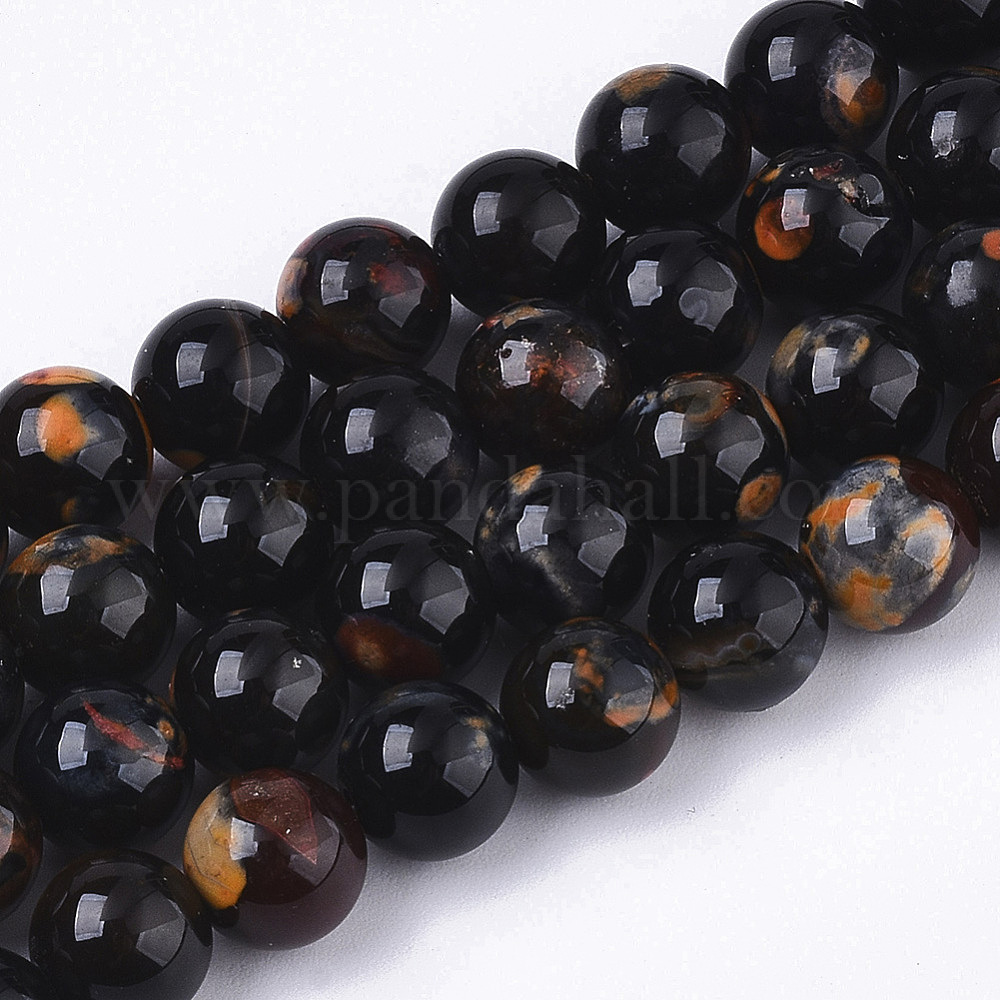 Wholesale Natural Fire Crackle Agate Beads Strands - Pandahall.com