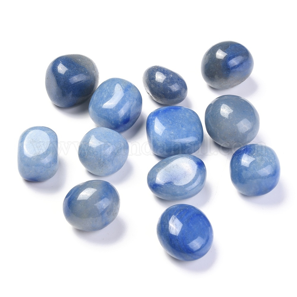 Wholesale Dyed & Heated Natural Blue Aventurine Beads - Pandahall.com