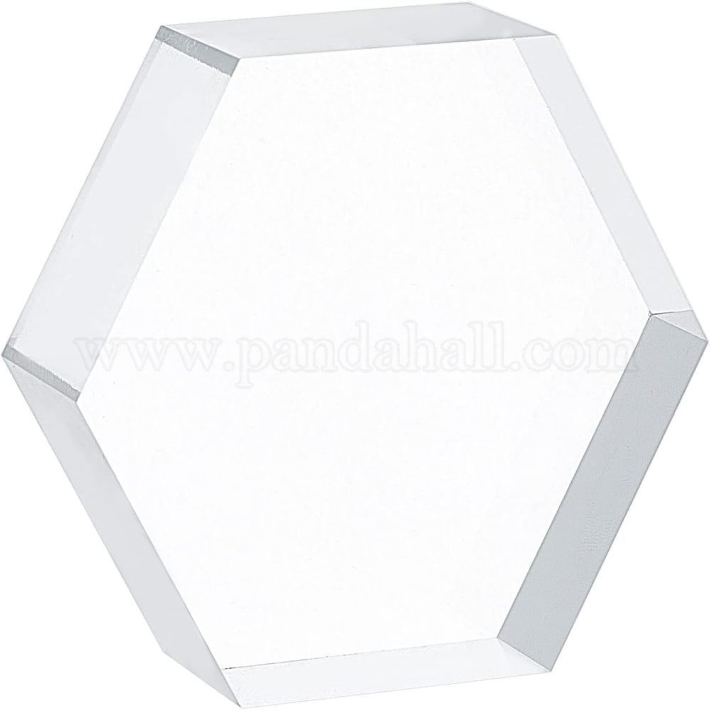 Wholesale Polygon Acrylic Display Base - Pandahall.com