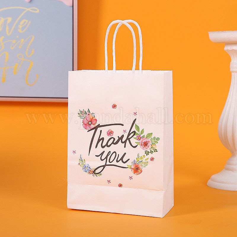 Wholesale Thanksgiving Day Theme Paper Storage Bags with Handle ...