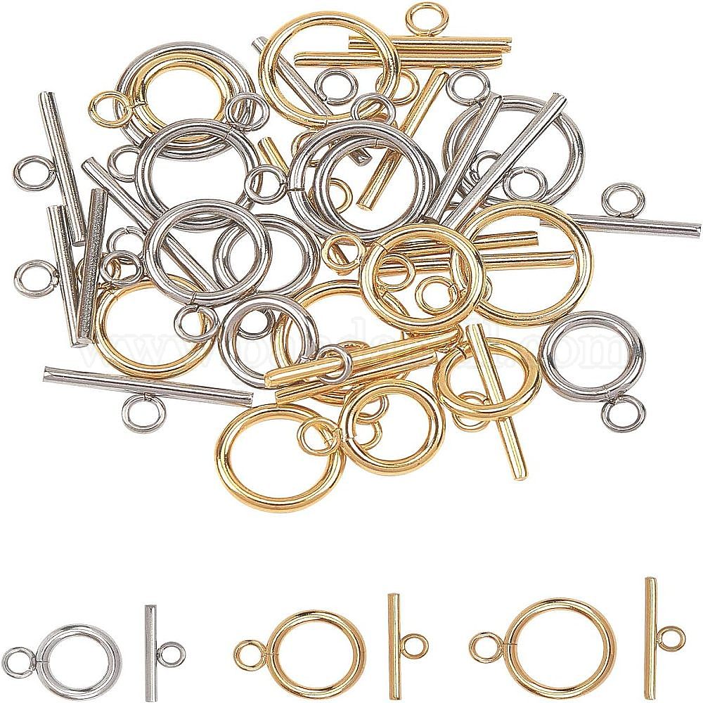 Wholesale 304 Stainless Steel Toggle Clasps - Pandahall.com