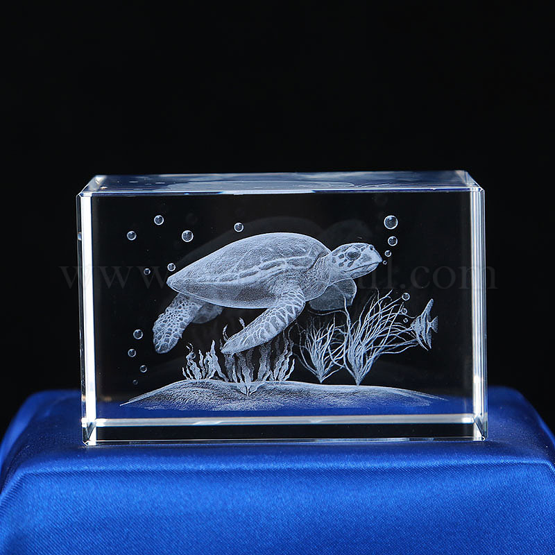 Wholesale 3D Laser Engraving Animal Glass Figurine - Pandahall.com