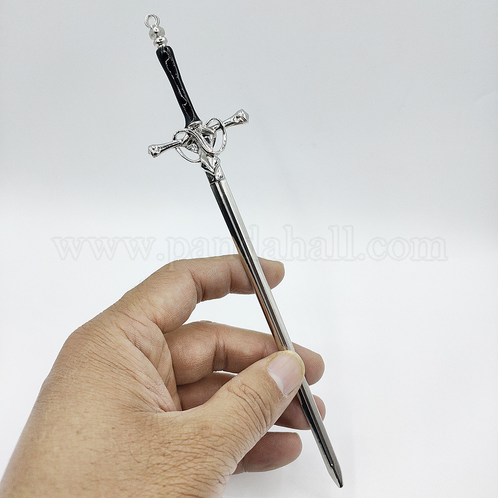 Wholesale Alloy Flow Su Sword Hairpin Ancient Costume Headwear Hairpin ...